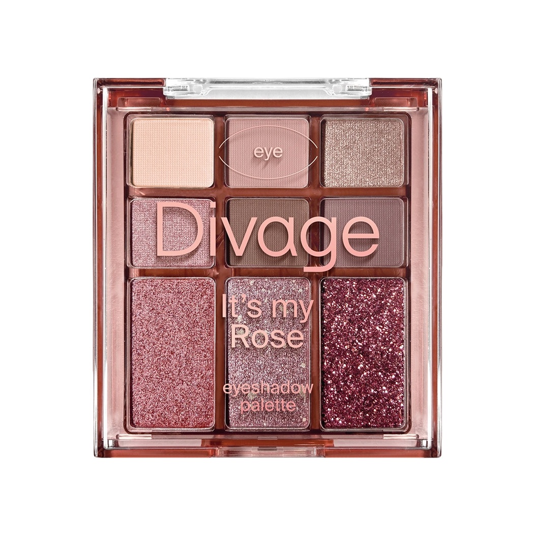 Divage Палетка теней для век It’s My Rose – цена в VISAGEHALL