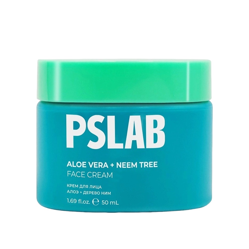 PS.LAB Крем для лица с комплексом алоэ + дерево ним Anti-Pollution — купить по низкой цене в ...