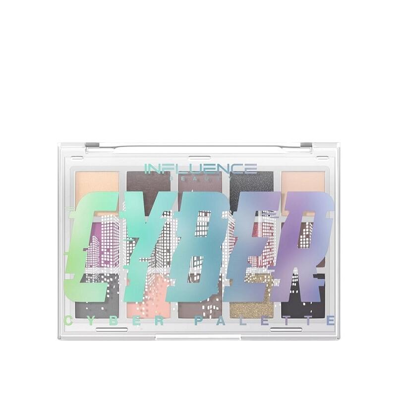 Influence Beauty Палетка теней Cyber Eyeshadow palette купить | VISAGEHALL
