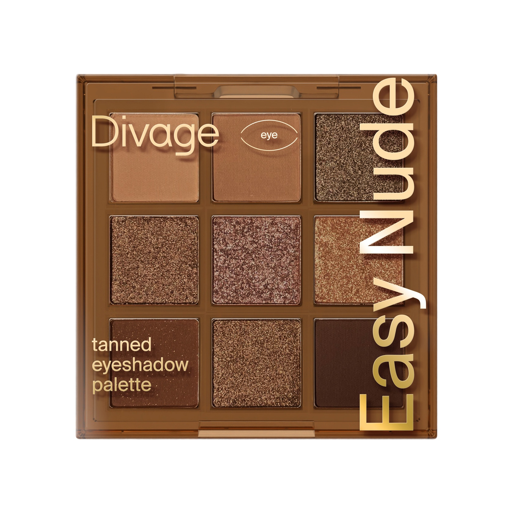 Divage Палетка теней для век Easy Nude Tanned — купить по низкой цене в VISAGEHALL